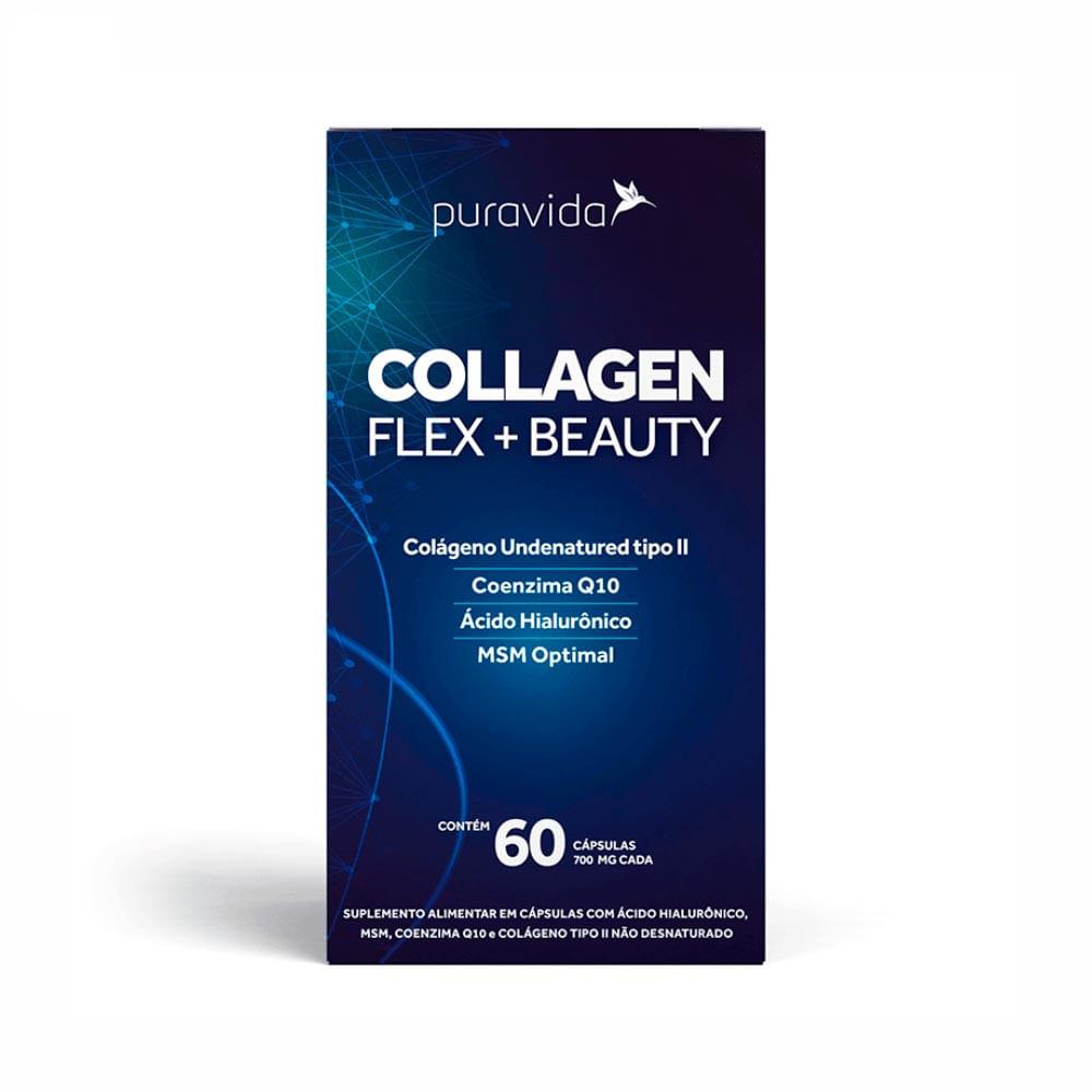 Collagen Flex Beauty 60 Cápsulas Puravida - PanVel Farmácias