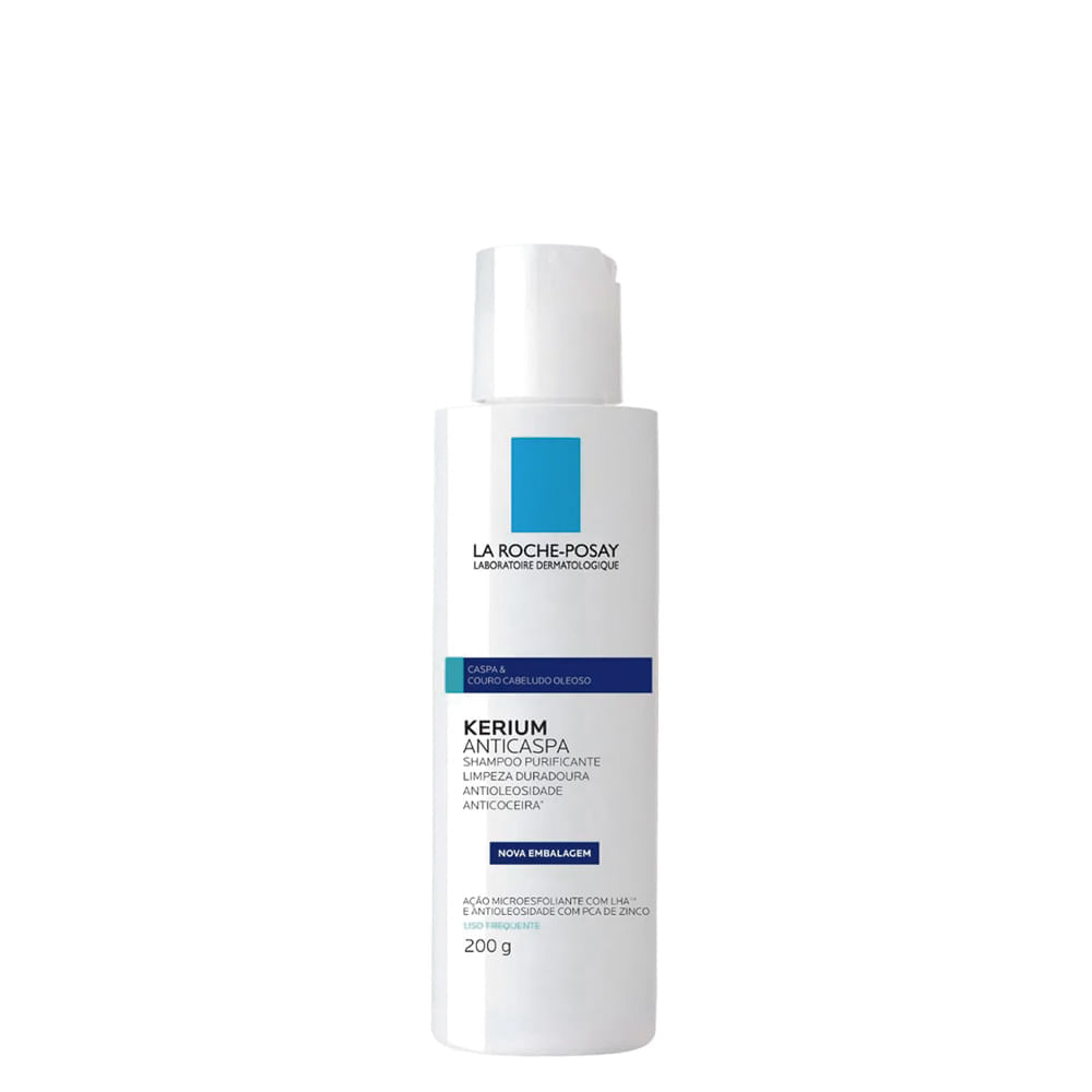Shampoo Anticaspa La Roche-posay Kerium 200 Ml - Panvel Farmácias