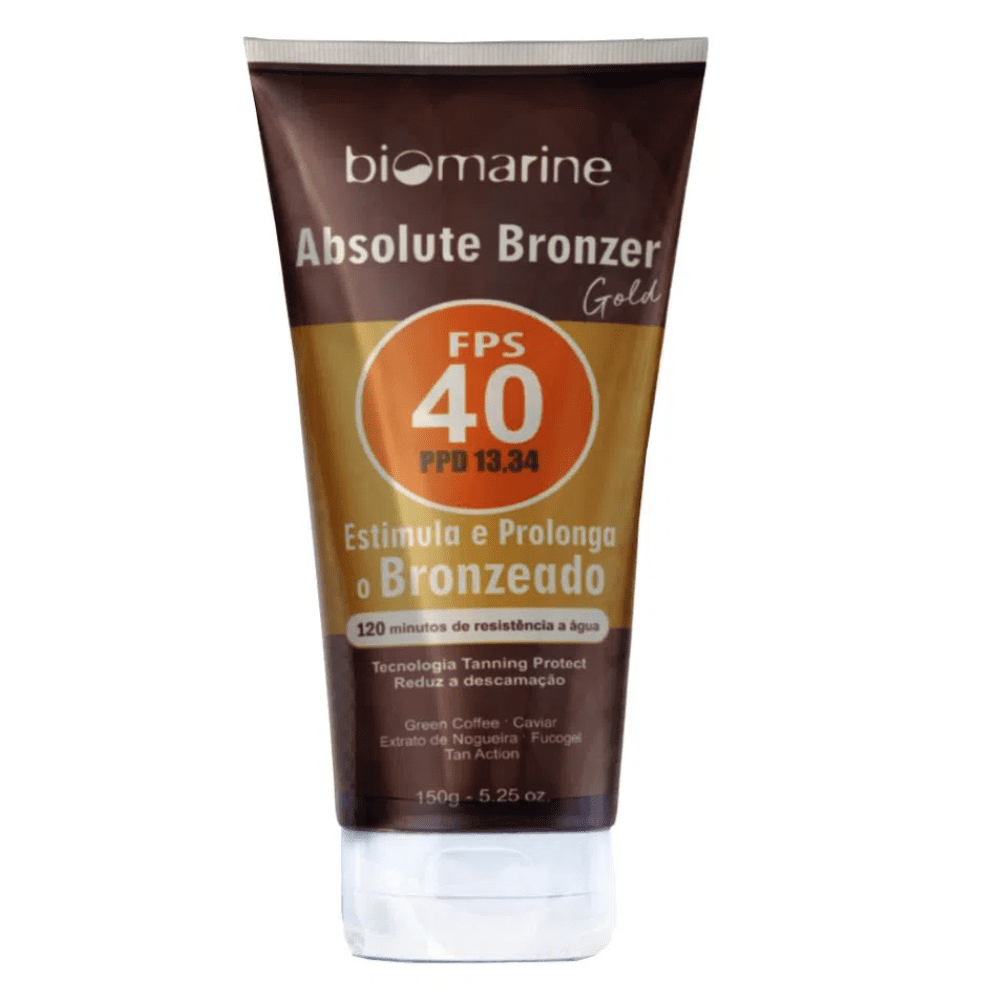 Bronzeador E Protetor Sun Marine Absolute Biomarine 150g - Panvel Farmácias