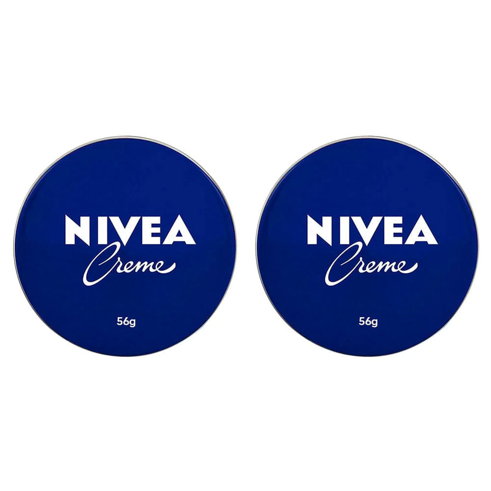 Nivea Creme Lata Kit Com 2 Unidades – Hidratante Nivea 56g - Panvel ...