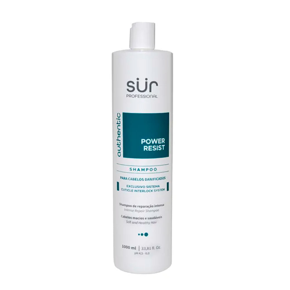 Shampoo Sür Professional Power Resist 1 Litro - Panvel Farmácias