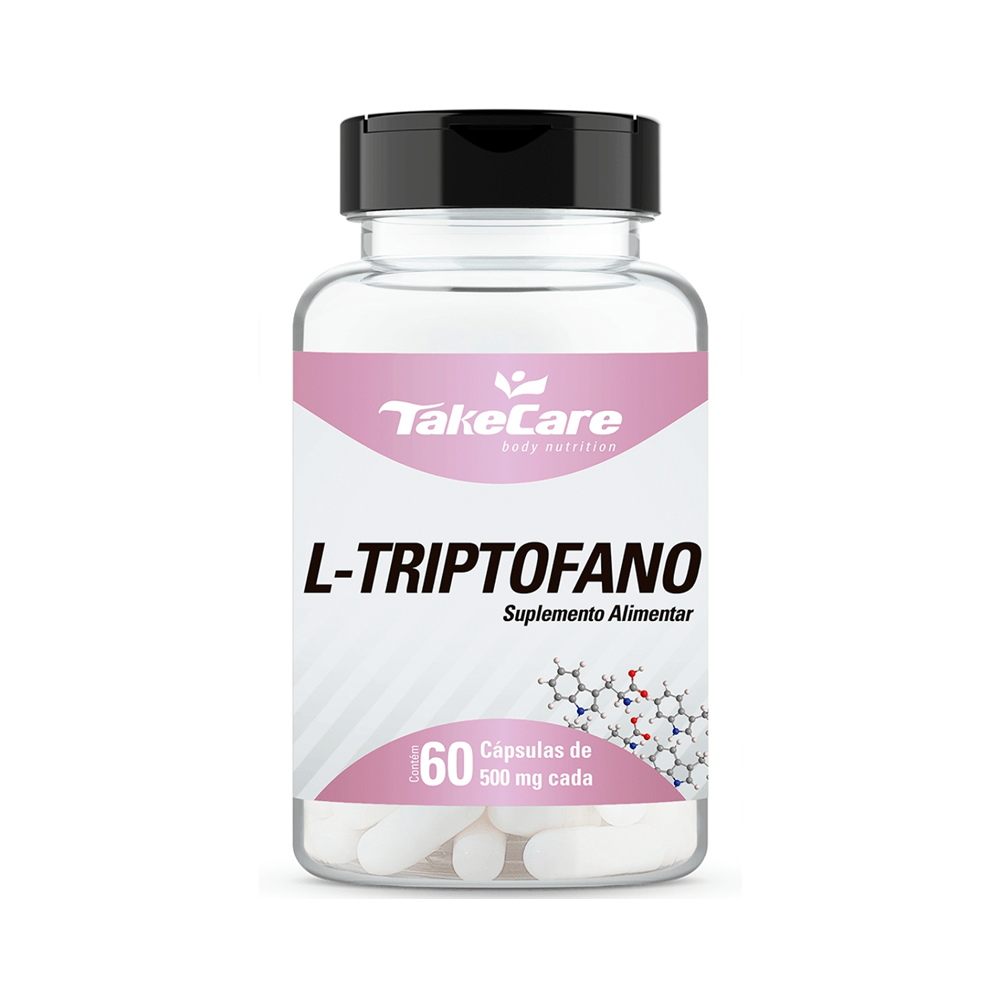 Triptofano L-triptofano Take Care 60 Cápsulas - Panvel Farmácias