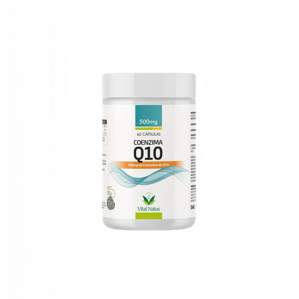 Coenzima Q10 Ubiquinona Coq 10 60 Caps Vital Natus - Panvel Farmácias