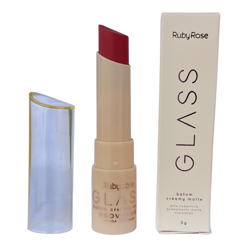 Batom Creamy Matte Glass Ruby Rose 3g - Panvel Farmácias