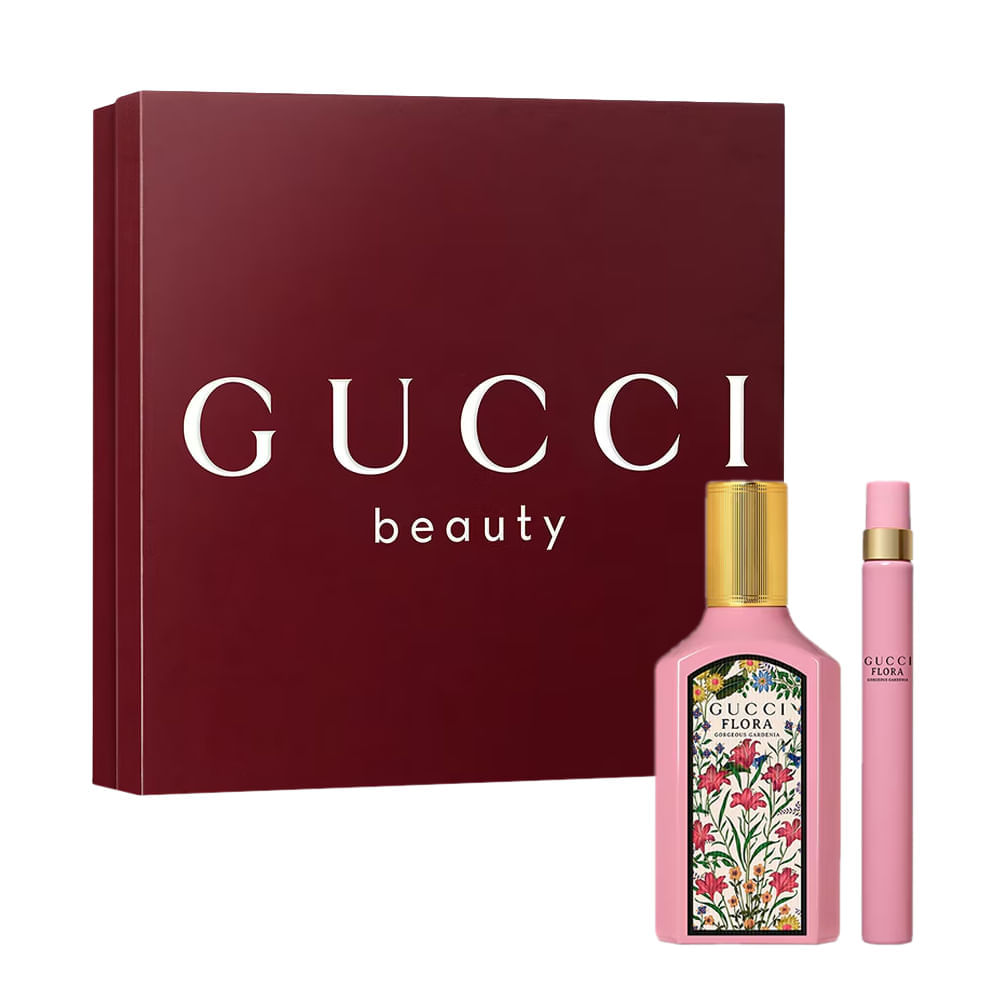 Kit Gucci Flora Gardenia Edp Feminino 50ml + 10ml - Panvel Farmácias