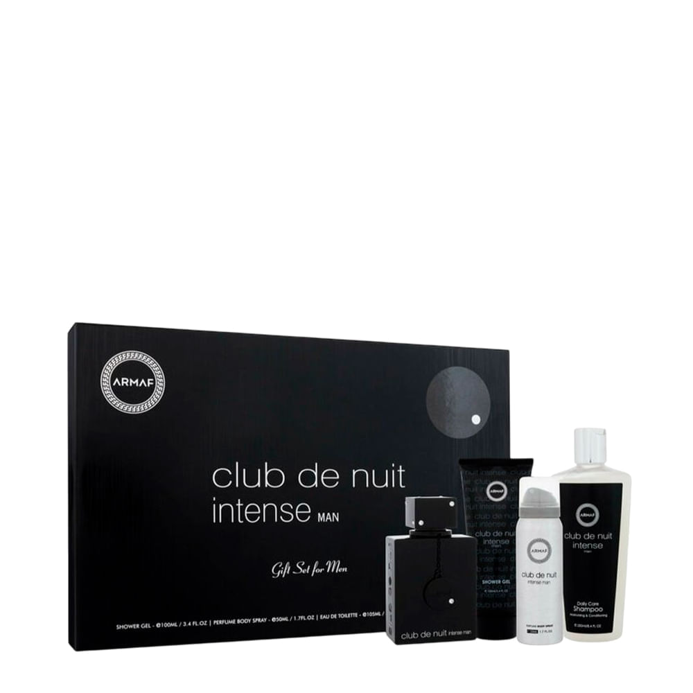 Kit Armaf Club De Nuit Intense Man Eau De Toilette 105ml + Shower Gel ...